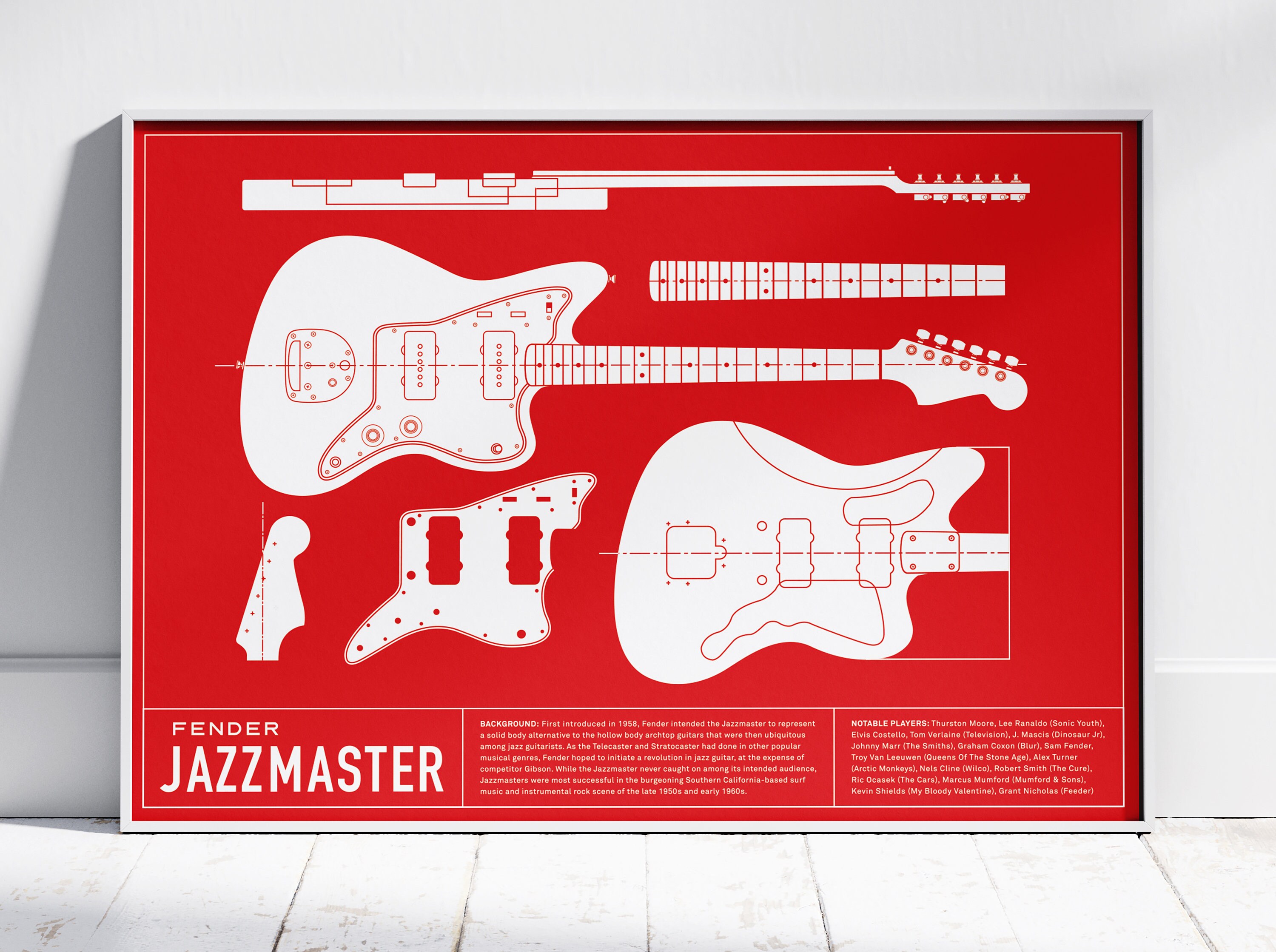 Fender Jazzmaster Wallpaper