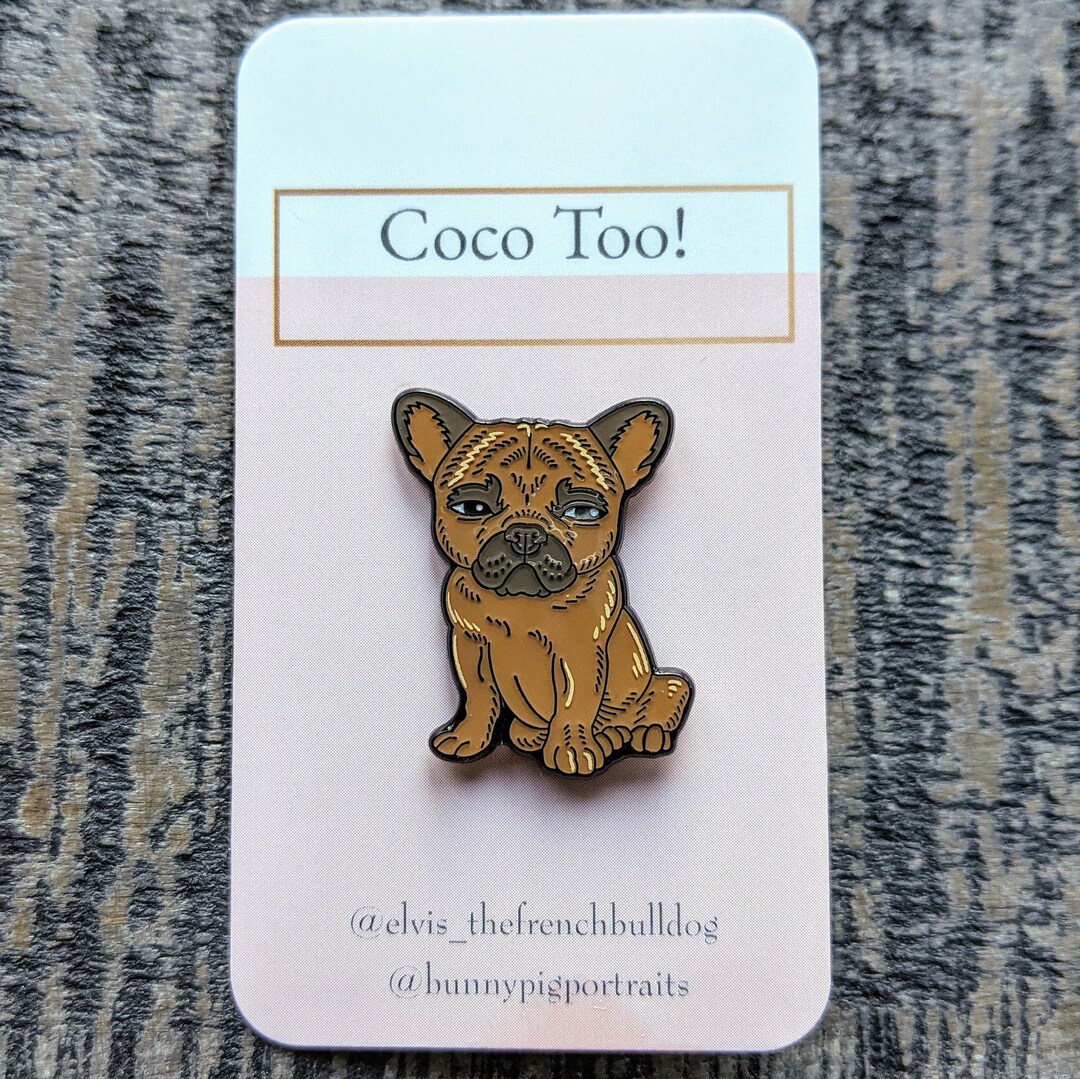 Coco Too Enamel Pin - Etsy