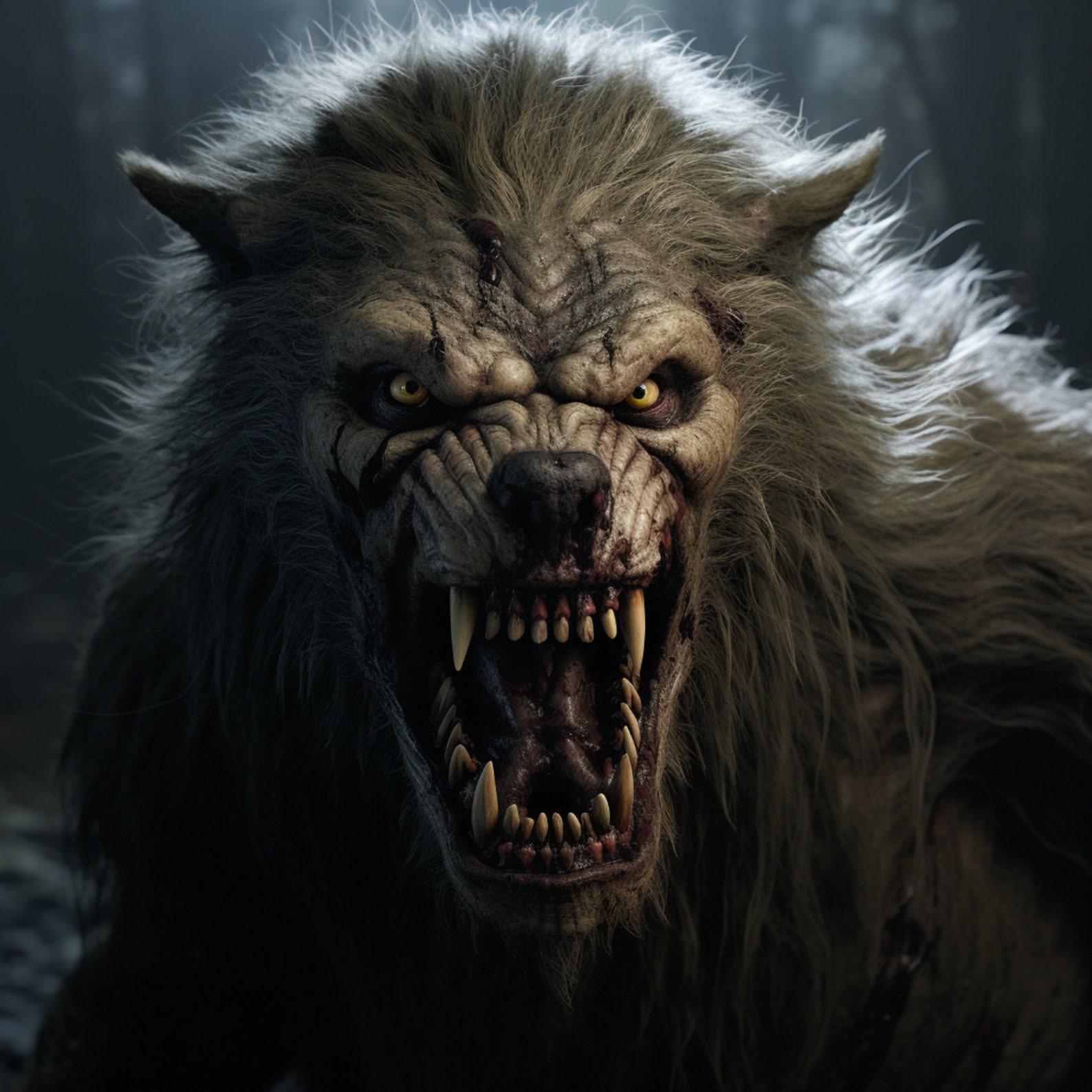 Horrifying Ferocious Werewolf Stainless Steel Hot or Cold - Etsy