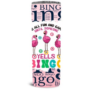 Bingo Bonanza Choose From One of Three Designs Sublimated 20 Oz ...