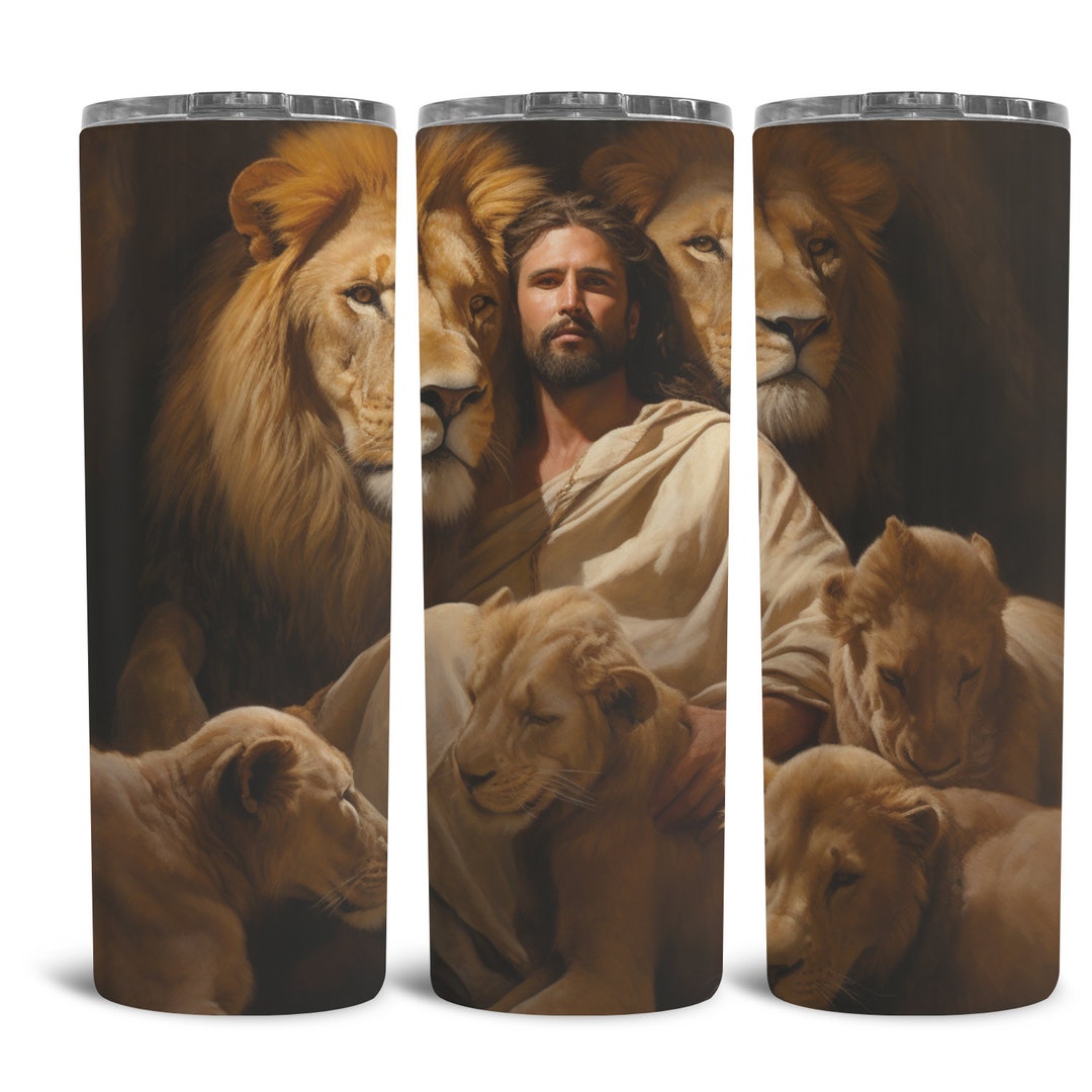 Daniel in the Lions Den Stainless Hot Cold Tumbler - Bible Event - Gods ...