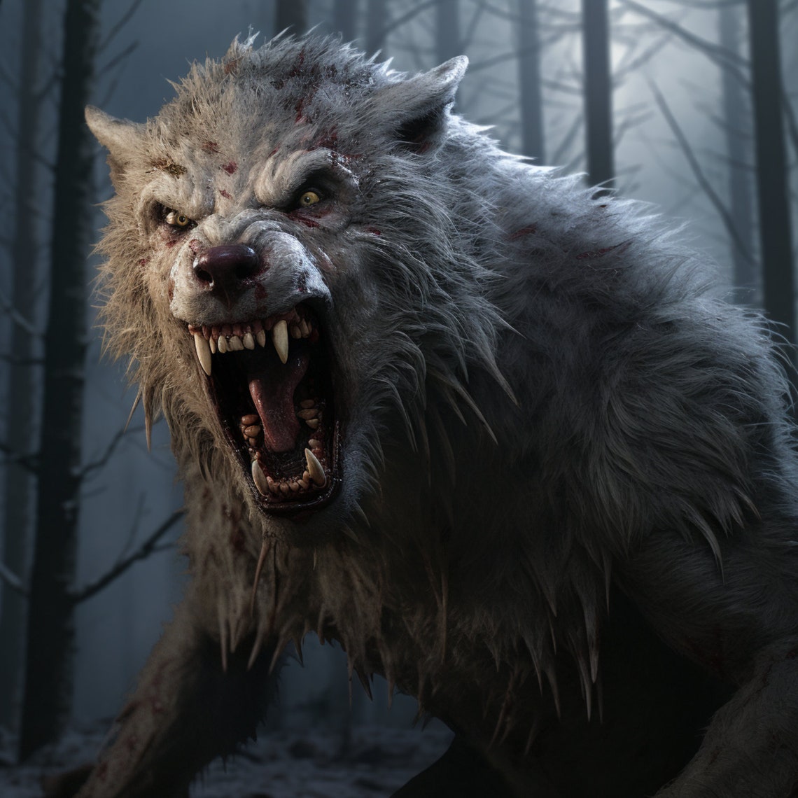 Horrifying Werewolf Stainless Steel Hot or Cold Tumbler Halloween ...