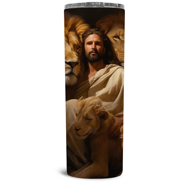 Daniel in the Lions Den Stainless Hot Cold Tumbler - Bible Event - Gods ...