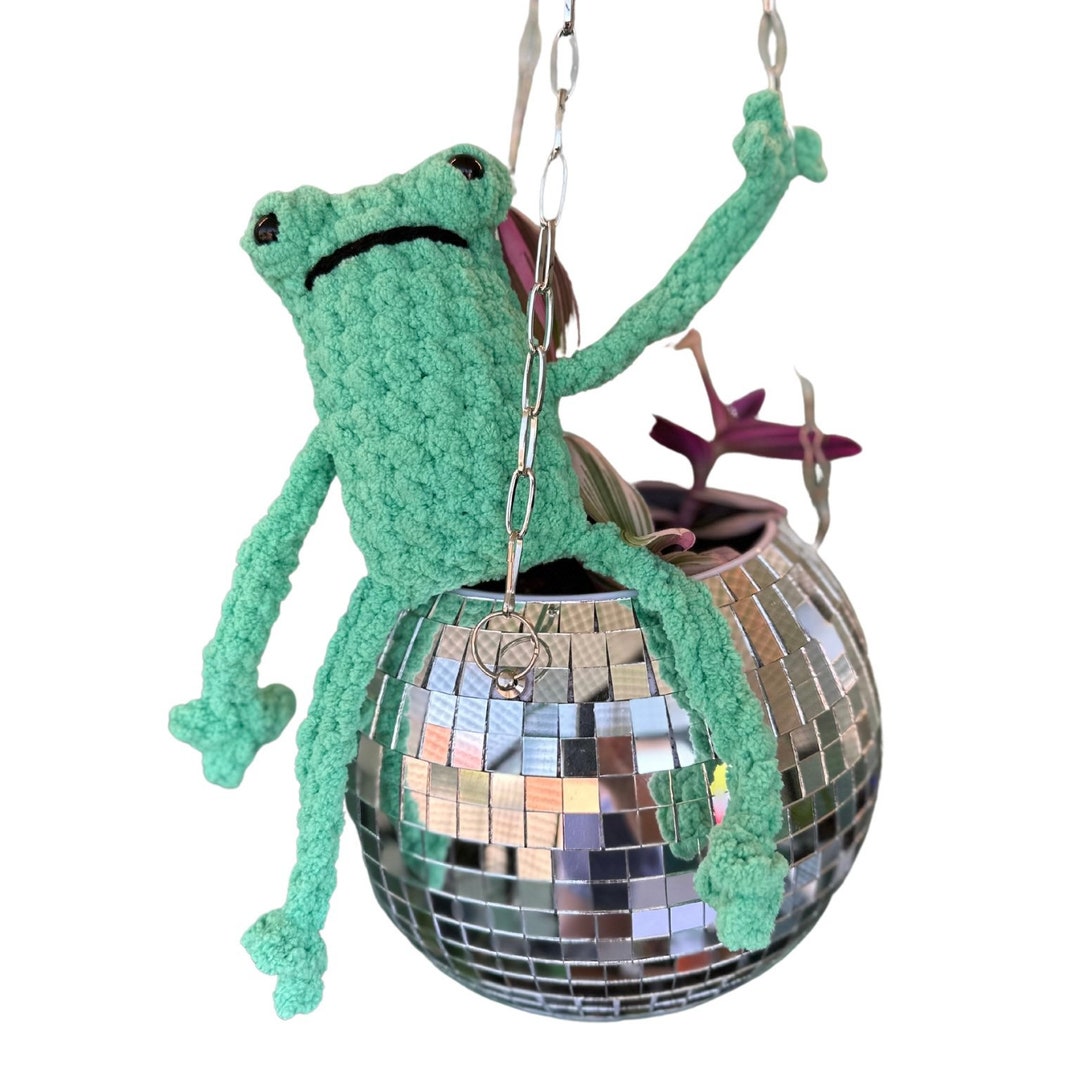 Froggy . Leggy Plushie . Frog Amigurumi . Leggy Frog . Grumpy Frog ...