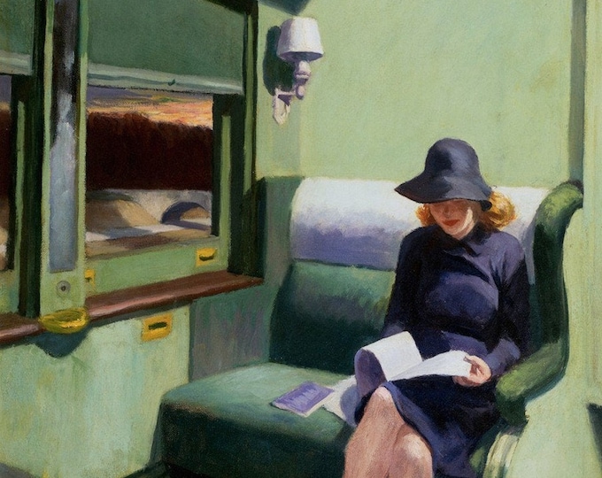 EDWARD HOPPER Summer Evening 1947 Poster Large Vintage Modern | Etsy