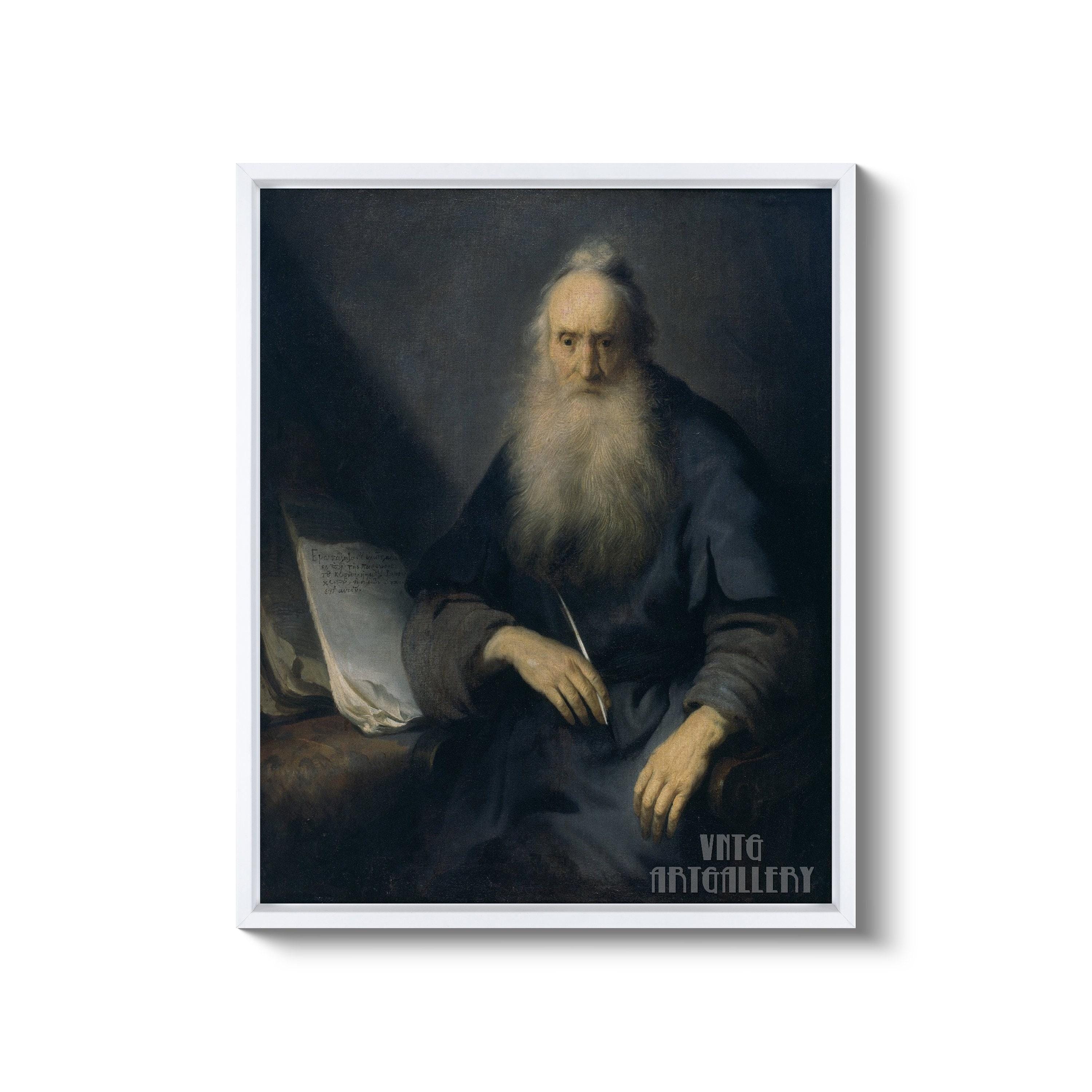 Jan Lievens : the Apostle Paul (1629) Gallery Wrapped or Framed Giclee ...