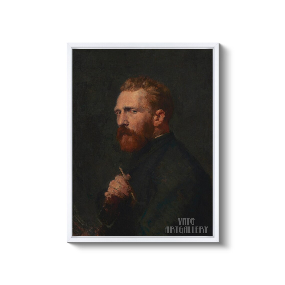 John Russell : Portrait of Vincent Van Gogh (1886) Canvas Gallery ...