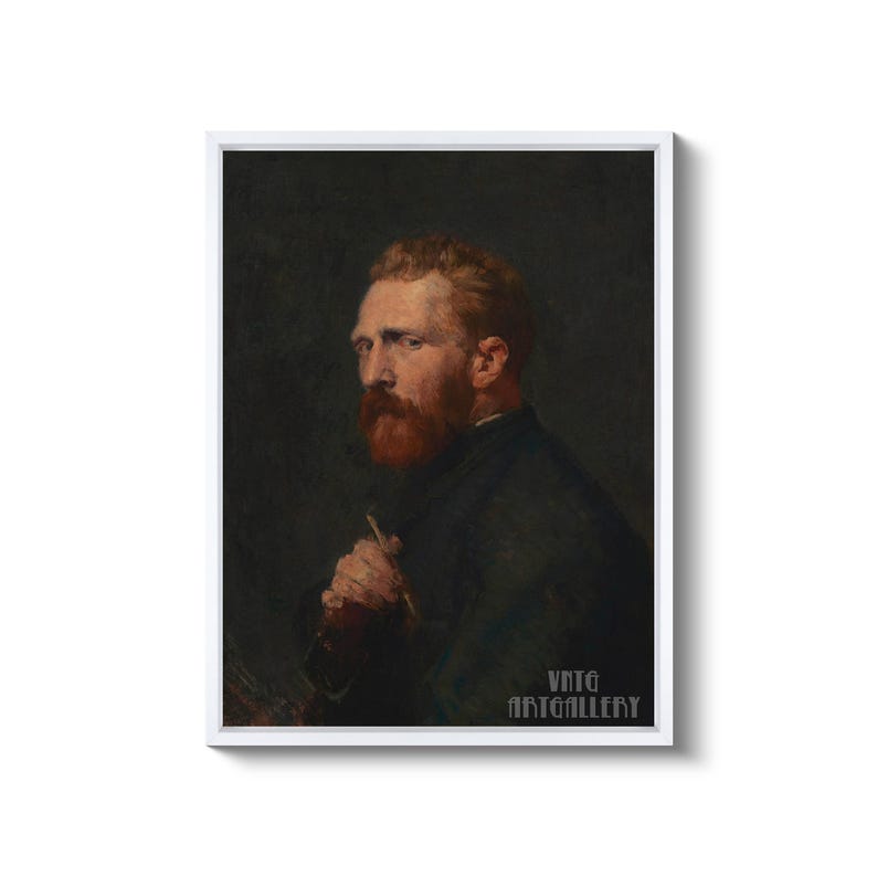John Russell : Portrait of Vincent Van Gogh (1886) Canvas Gallery ...