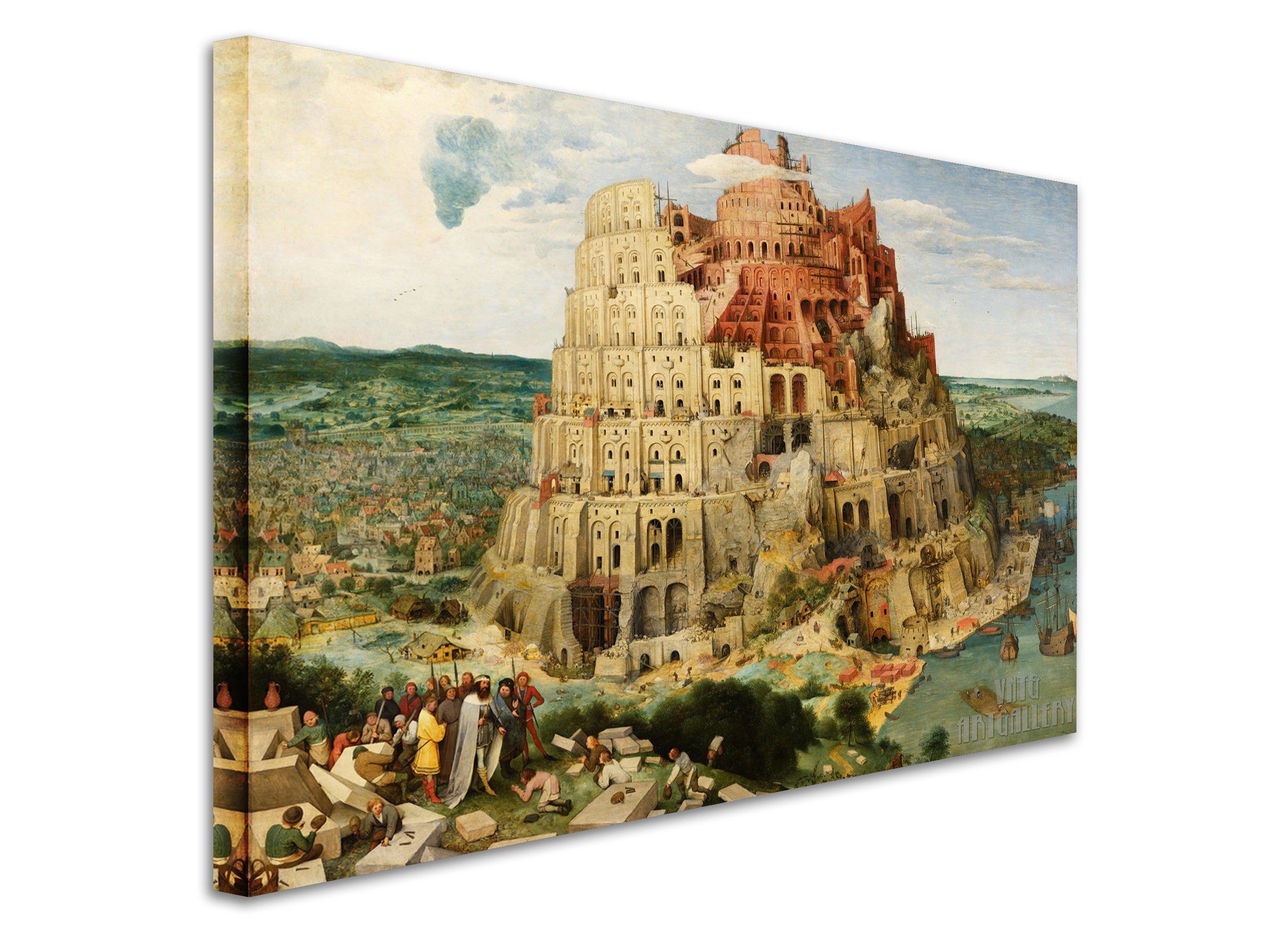 Pieter Bruegel the Elder : the Tower of Babel vienna 1563 - Etsy