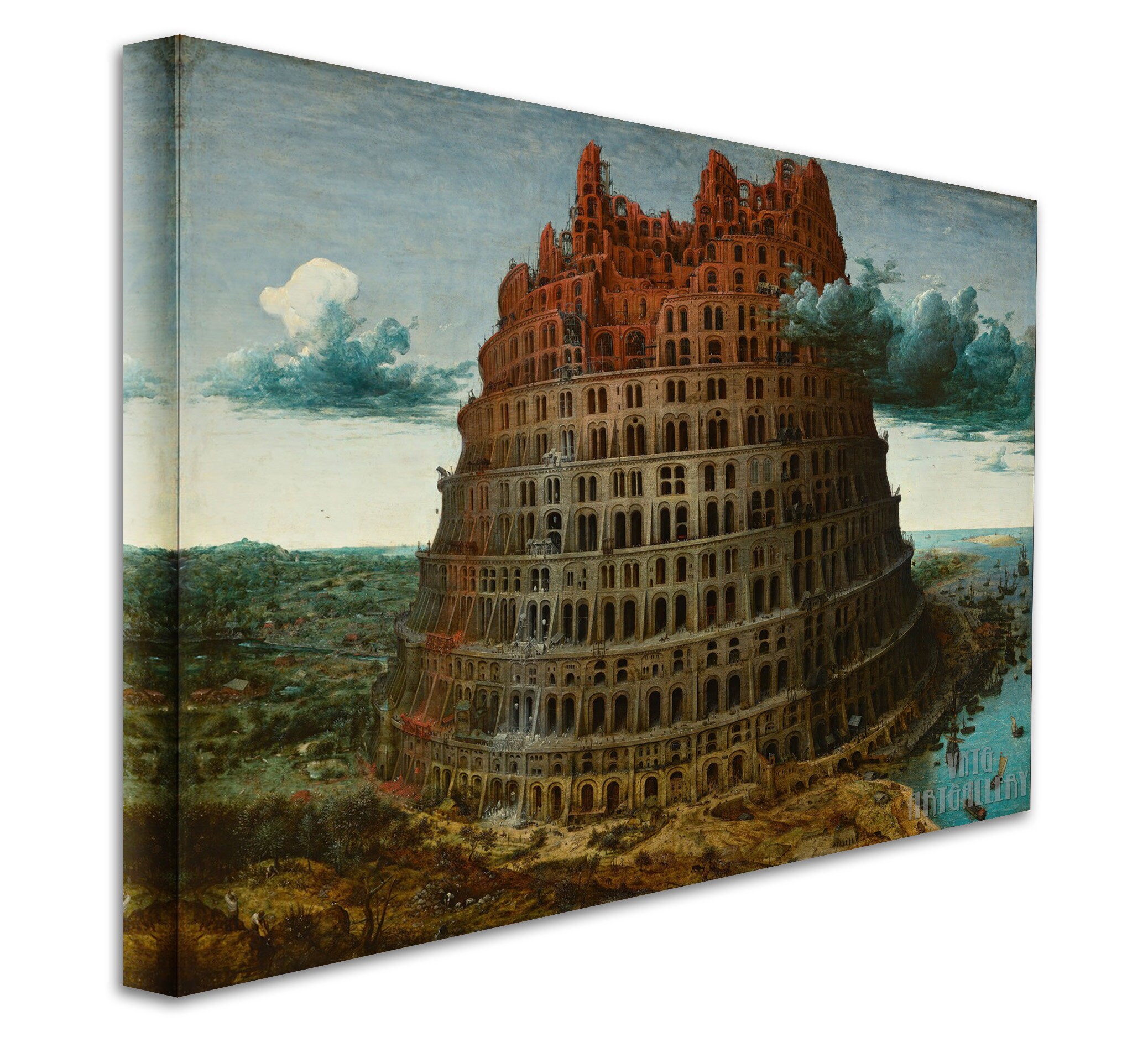 Pieter Bruegel the Elder : the Tower of Babel 1563-1565 - Etsy