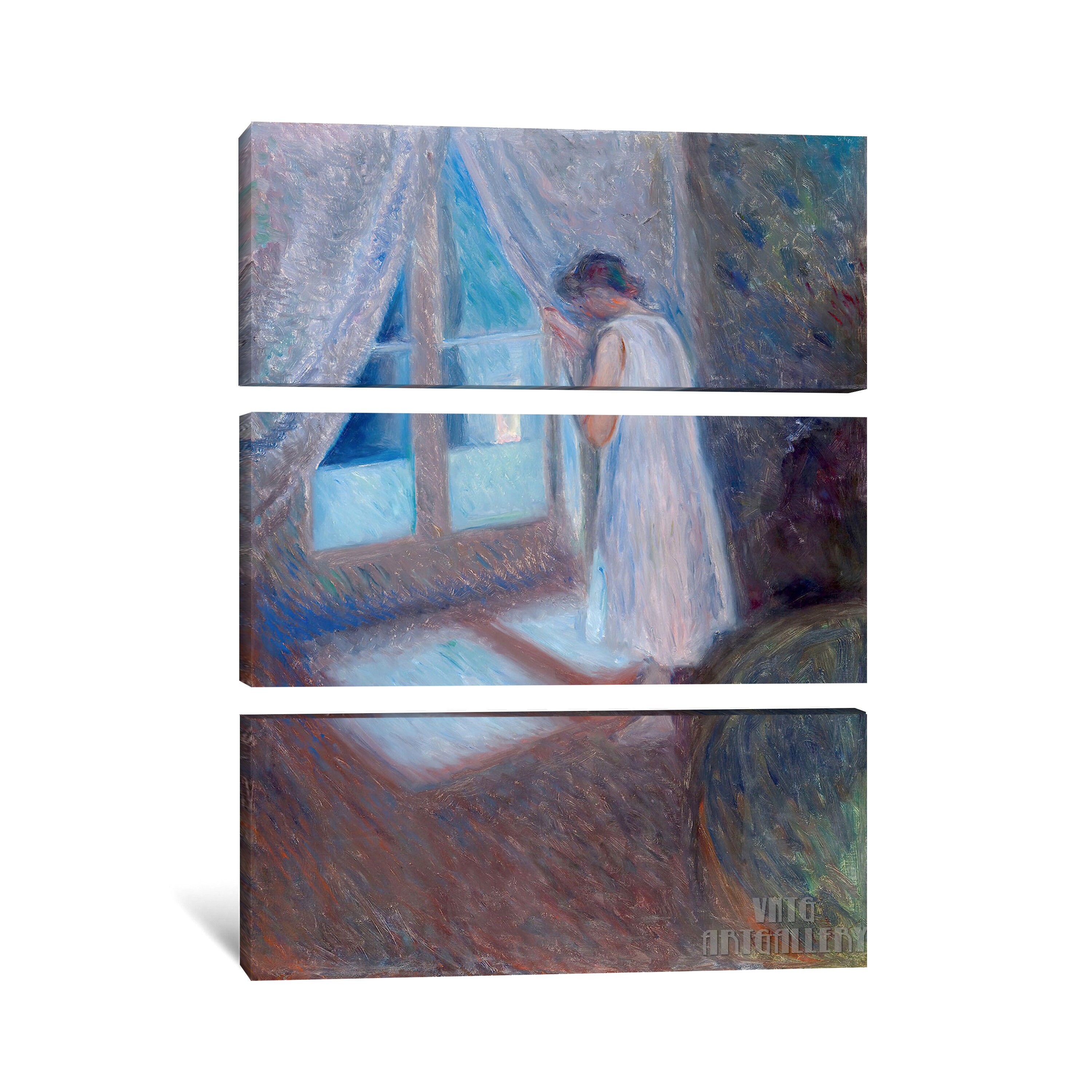 Girl Looking Out The Window Edvard Munch