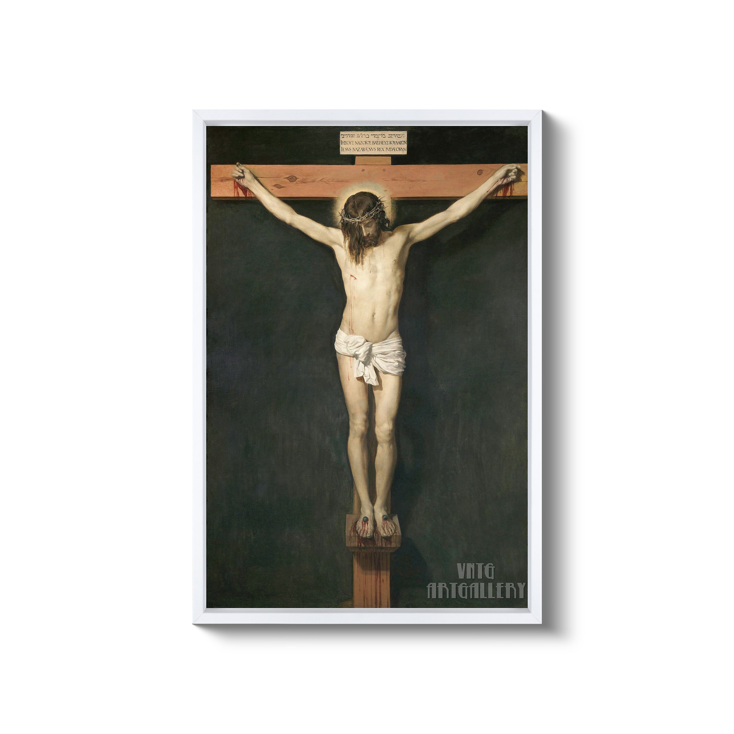 Diego Velázquez : Christ Crucified 1632 Canvas Gallery - Etsy