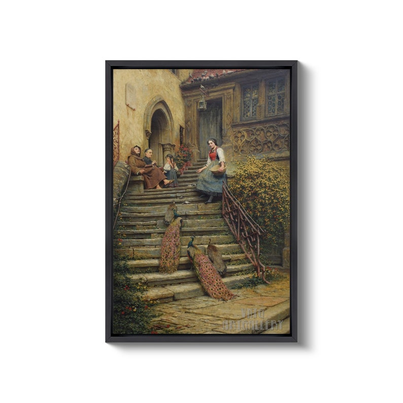 Arthur Wasse : Sunday Morning 1888 Canvas Gallery Wrapped - Etsy