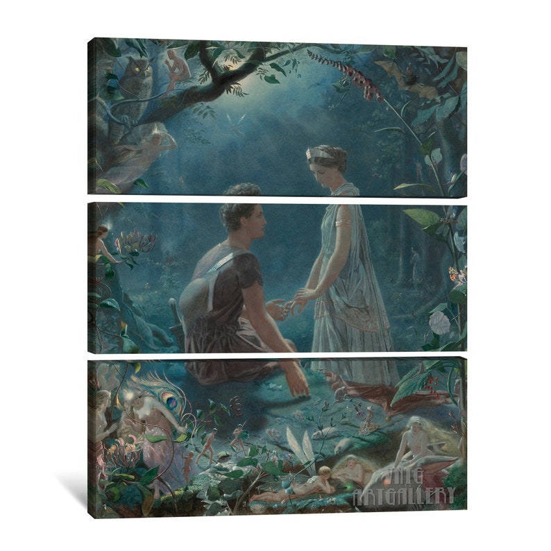 Simmons-hermia and Lysander : A Midsummer Night's Dream - Etsy