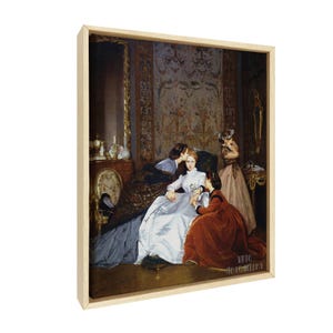 Auguste Toulmouche : La Fiancée Hésitante, the Reluctant Bride 1866 ...