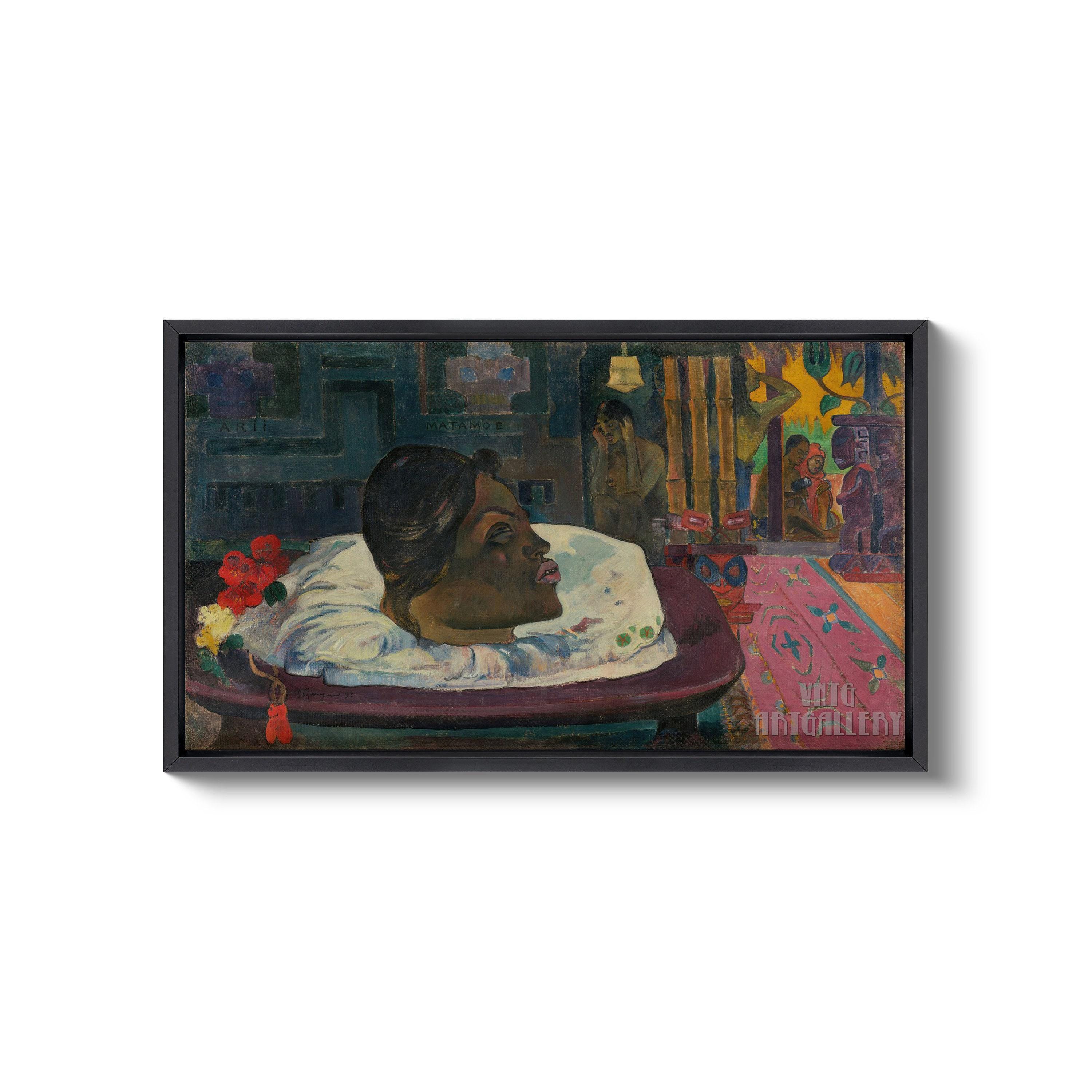Paul Gauguin : French - Arii Matamoe (the Royal End) (1892) Canvas ...