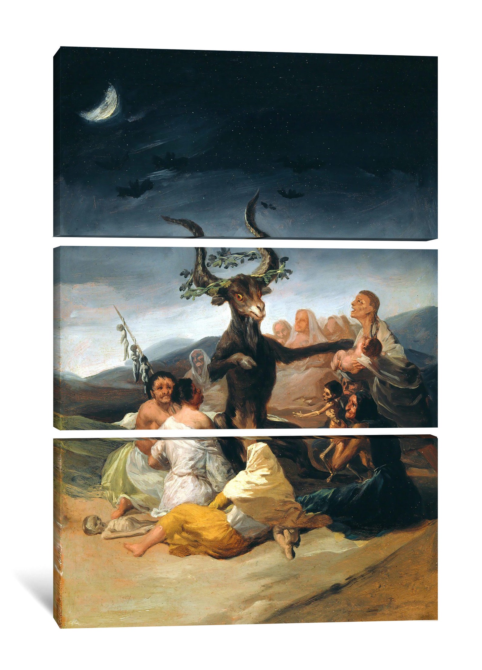 Fransisco Goya : Witches Sabbath 1799 Canvas Gallery | Etsy
