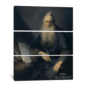 Jan Lievens : the Apostle Paul 1629 Gallery Wrapped or Framed Giclee ...