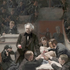 Thomas Eakins : the Gross Clinic 1875 Canvas Gallery Wrapped or Framed ...