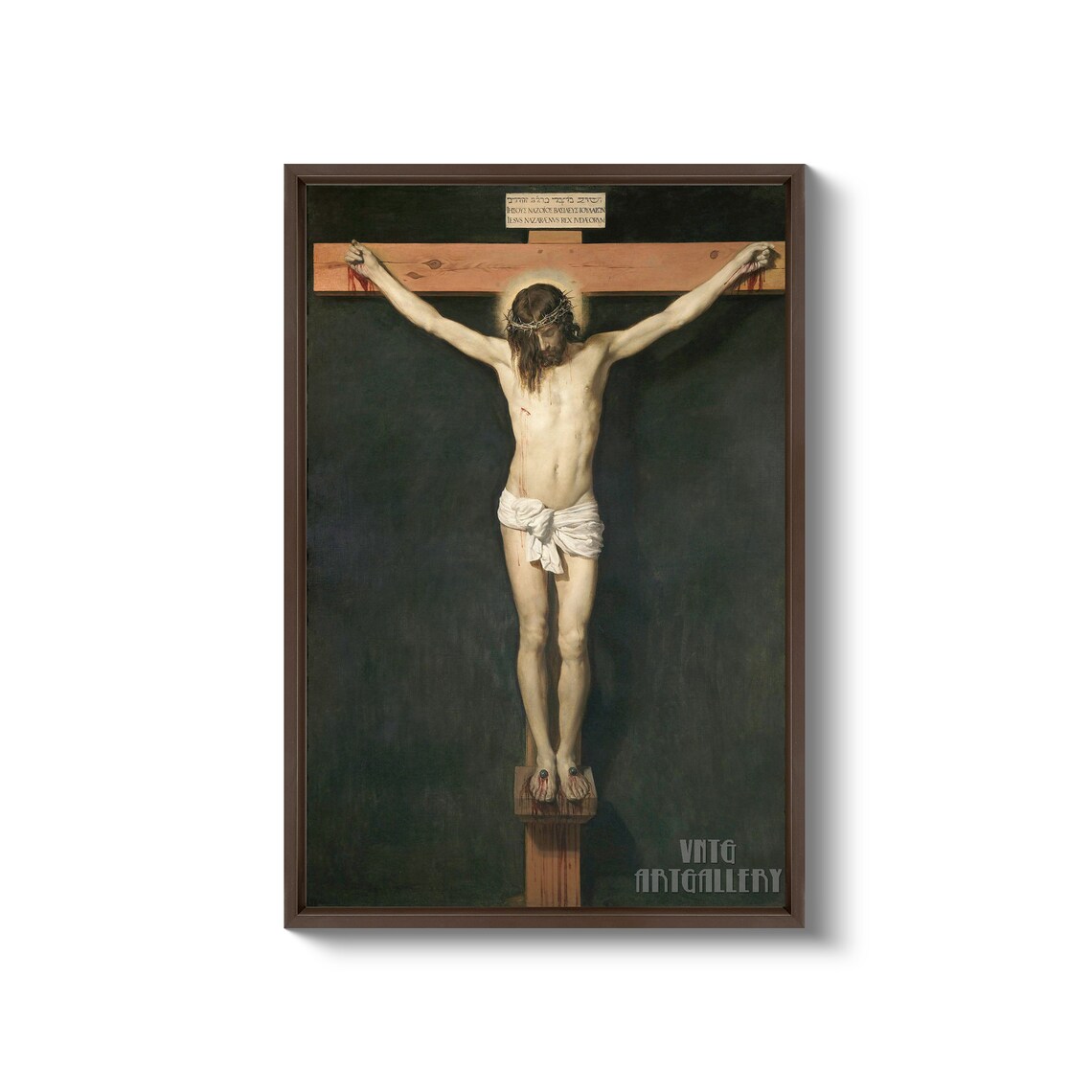 Diego Velázquez : Christ Crucified 1632 Canvas Gallery - Etsy