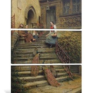 Arthur Wasse : Sunday Morning 1888 Canvas Gallery Wrapped Giclee Wall ...