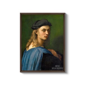 Raphael : Bindo Altoviti 1515 Canvas Gallery Wrapped or Framed Giclee ...