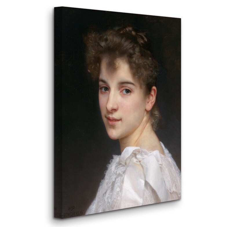 William-adolphe Bouguereau : Gabrielle Cot 1890 Canvas - Etsy