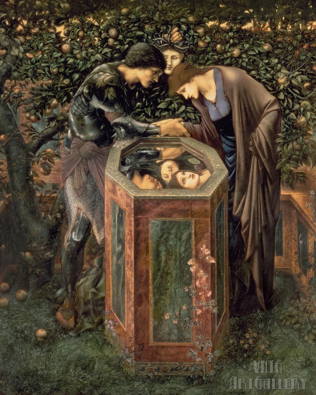 Edward Burne-jones : the Baleful Head (the Perseus Cycle 8), (1887 ...