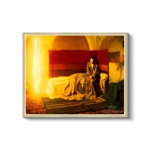Henry Ossawa Tanner : the Annunciation (1898) Canvas Gallery Wrapped or ...