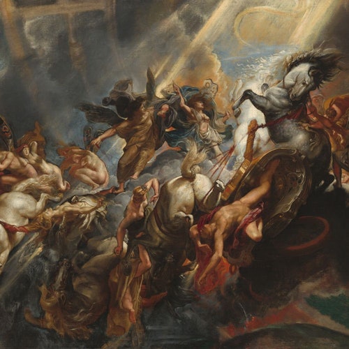 Peter Paul Rubens : Fall of the Damned 1620 Canvas Gallery - Etsy