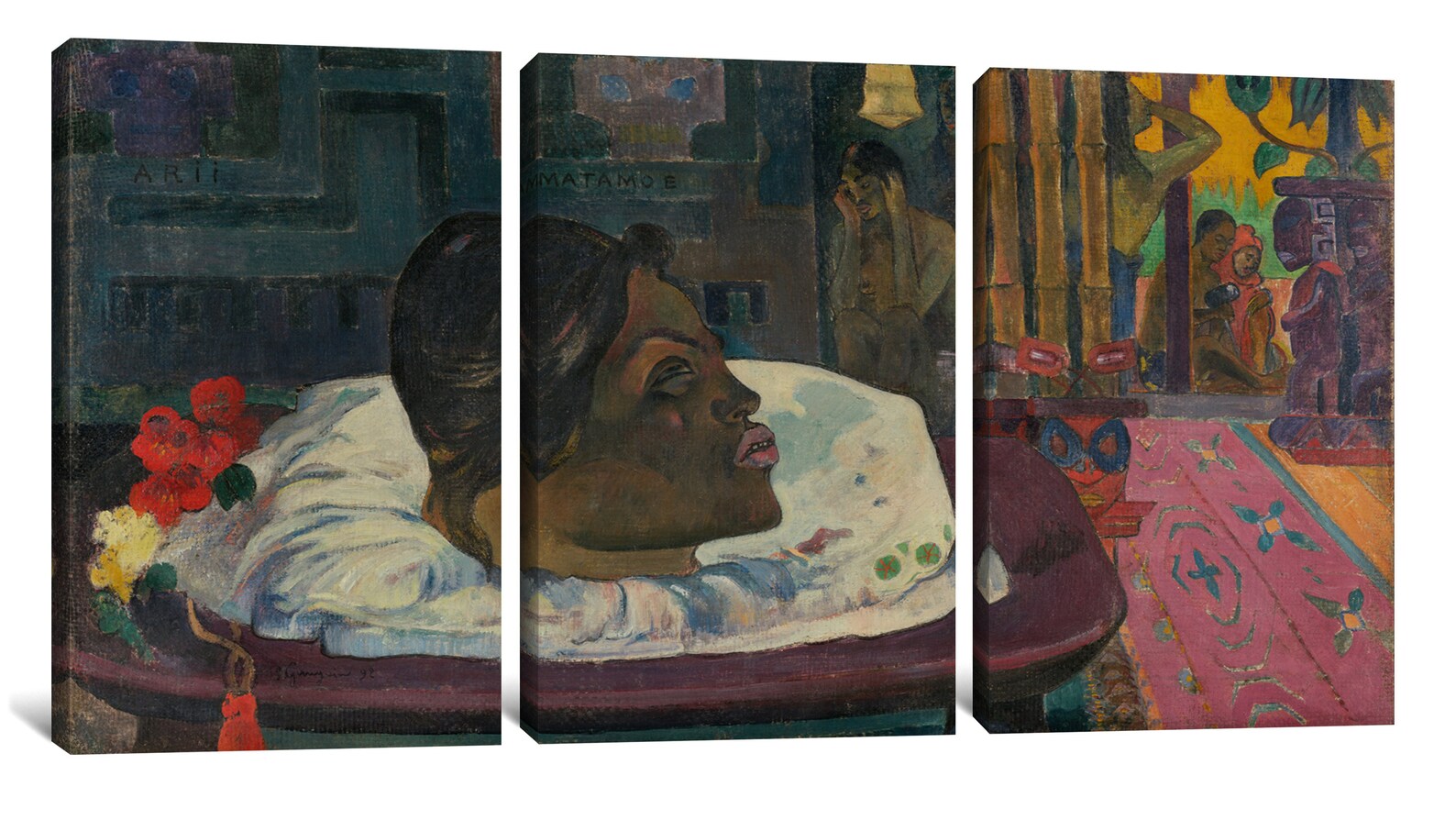 Paul Gauguin : French Arii Matamoe the Royal End 1892 - Etsy