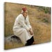Albert Edelfelt : Larin Paraske (1893) Canvas Gallery Wrapped or Framed ...