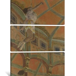 Edgar Degas : Miss La La at the Cirque Fernando 1879 Canvas | Etsy