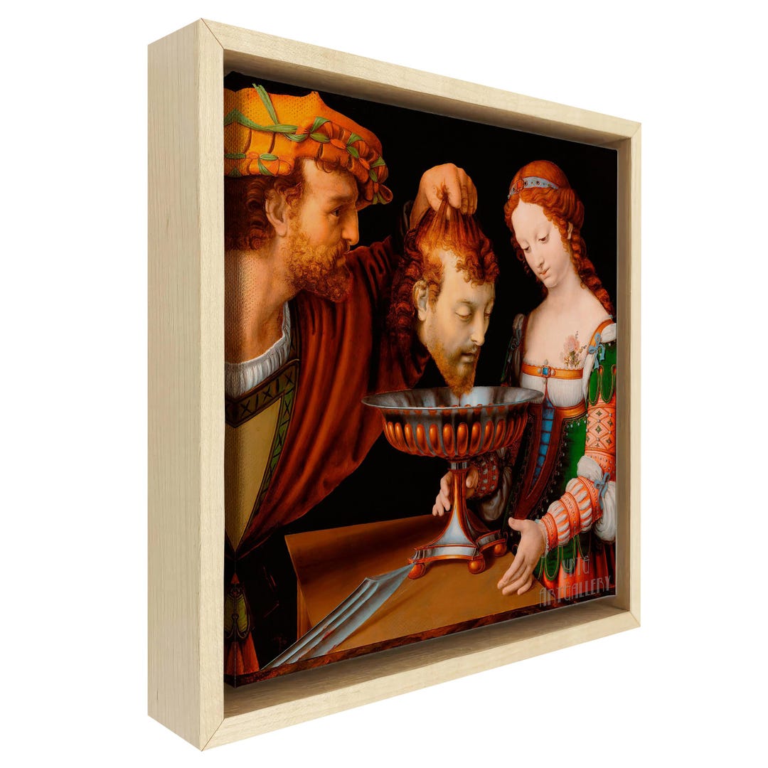 Andrea Solari : Salome With John the Baptist's Head between 1520 and ...