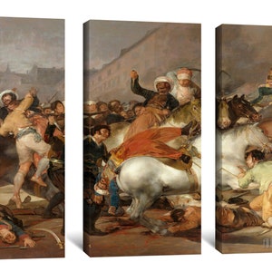 Francisco Goya : the Second of May 1814 (1808) Canvas Gallery Wrapped ...