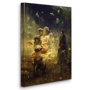 Ilya Repin : Sadko 1876 Canvas Gallery Wrapped Giclee Wall - Etsy