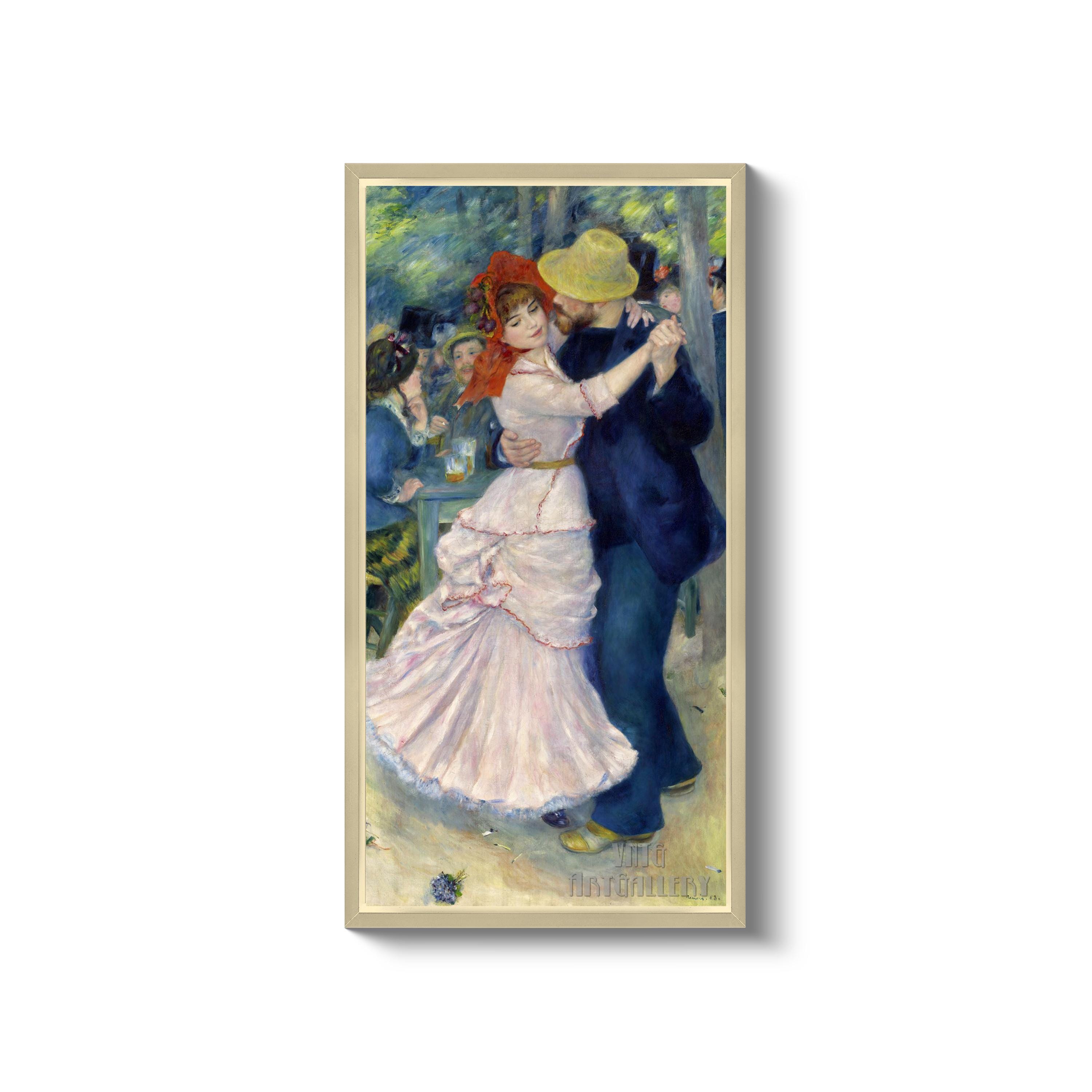 Pierre-auguste Renoir - Suzanne Valadon - Dance at Bougival (1882 ...