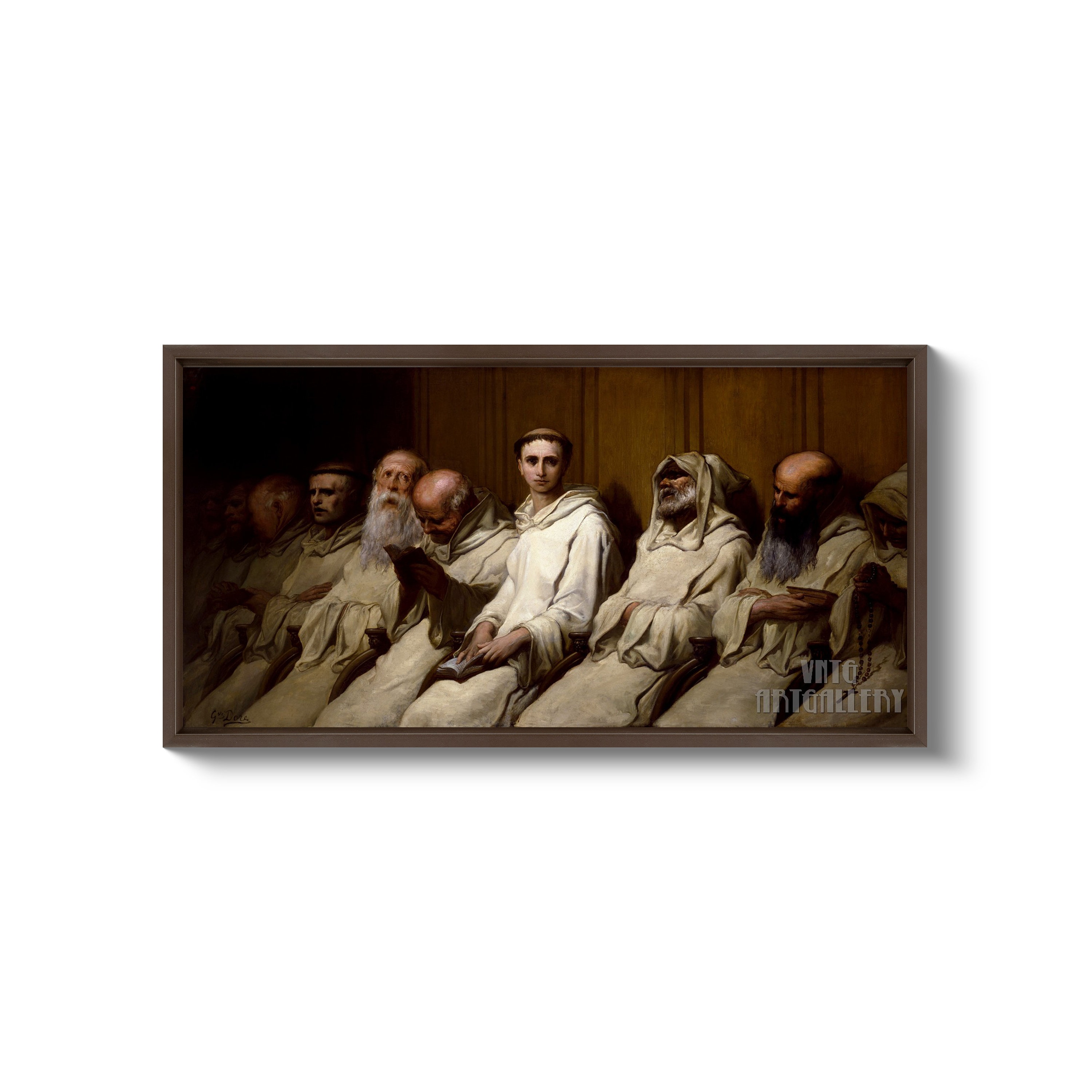 Gustave Doré : the Neophyte First Experience of the Monastery - Etsy