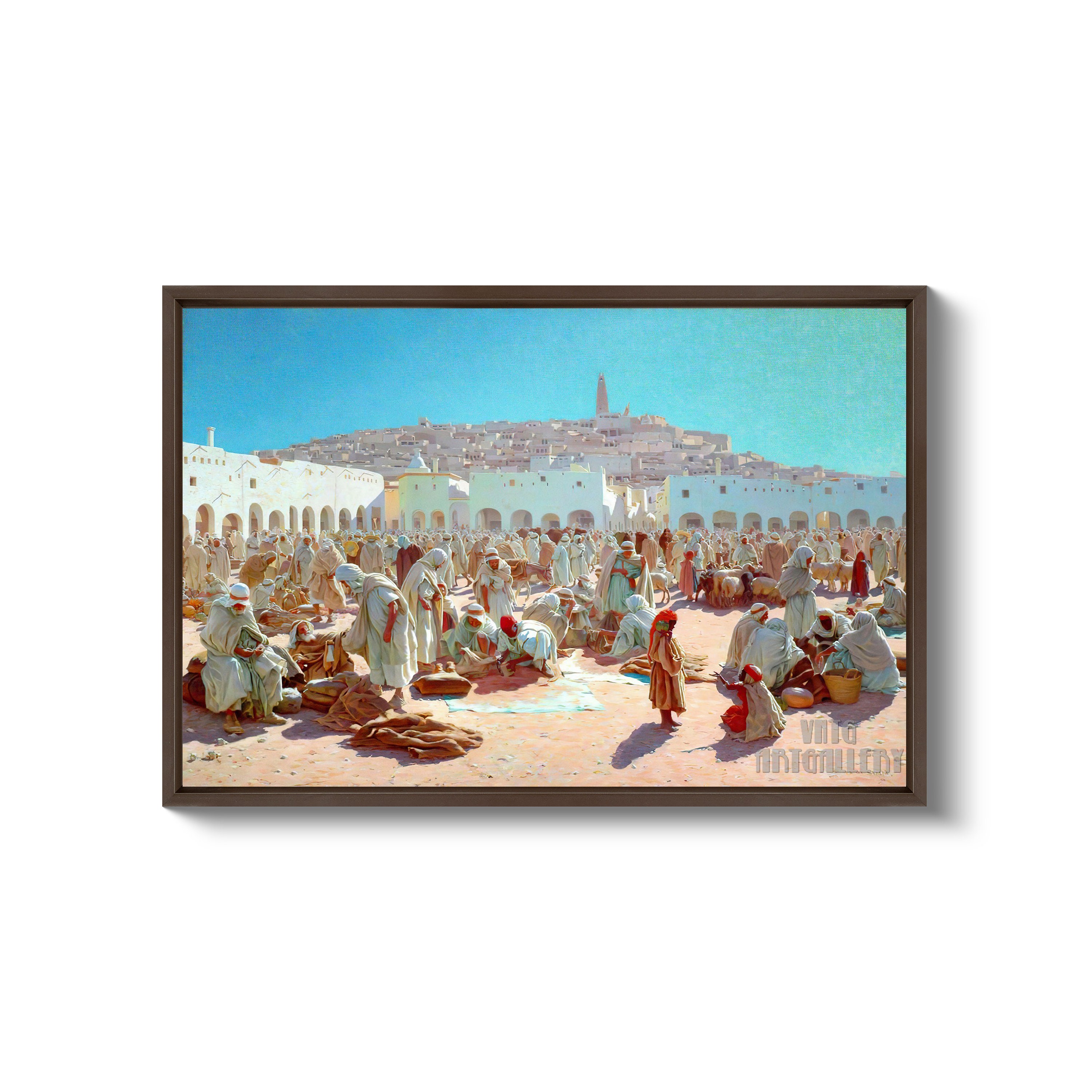 Thomas Frederick Mason Sheard : African Bazaar Scene 1896 - Etsy