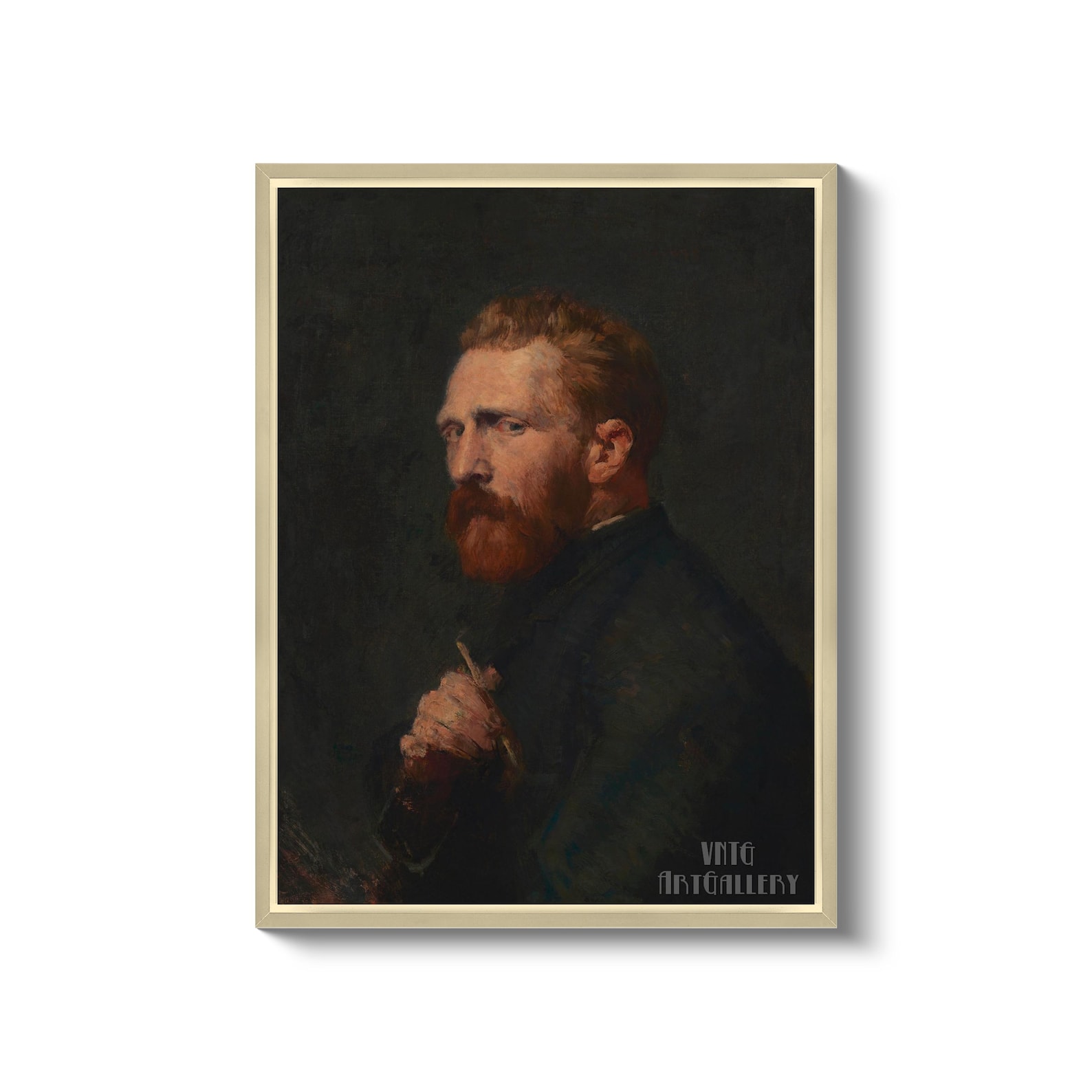 John Russell : Portrait of Vincent Van Gogh (1886) Canvas Gallery ...