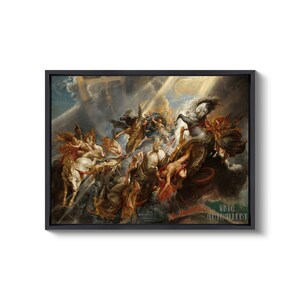 Peter Paul Rubens : the Fall of Phaeton (1604) Canvas Gallery Wrapped ...