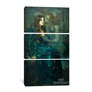 Gerald Edward Moira : the Silent Voice 1892 Canvas Gallery Wrapped or ...
