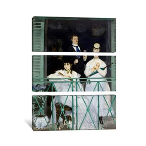 Edouard Manet : the Balcony 1868 Canvas Gallery Wrapped or Framed ...