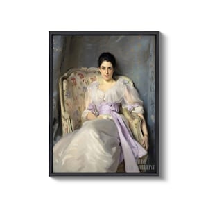 John Singer Sargent : Lady Agnew of Lochnaw (1893) Canvas Gallery ...