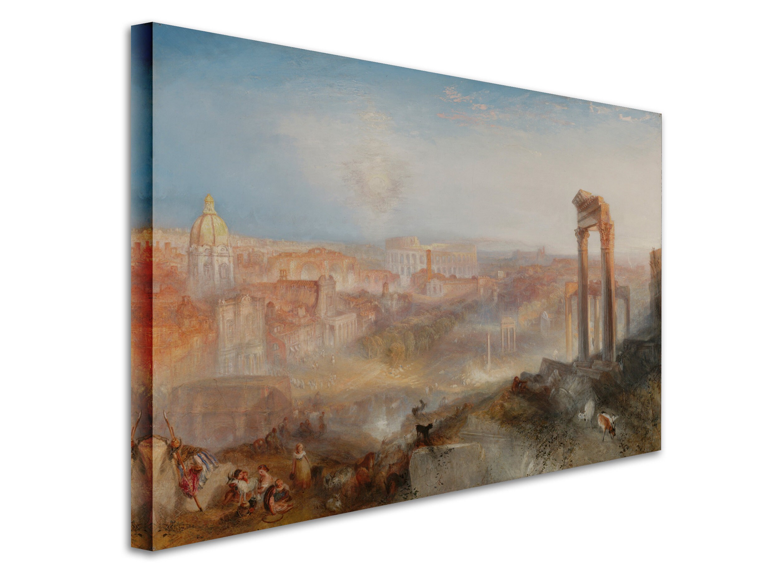 Joseph Mallord William Turner : Modern Rome-campo Vaccino - Etsy