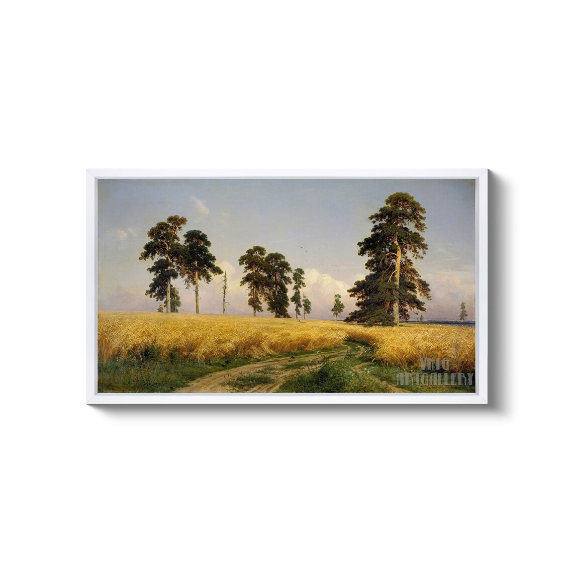 Ivan Shishkin : Rye 1878 Canvas Gallery Wrapped or Framed - Etsy