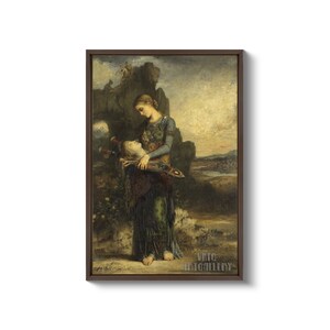 Gustave Moreau : Orpheus 1865 Canvas Gallery Wrapped Giclee Wall Art ...