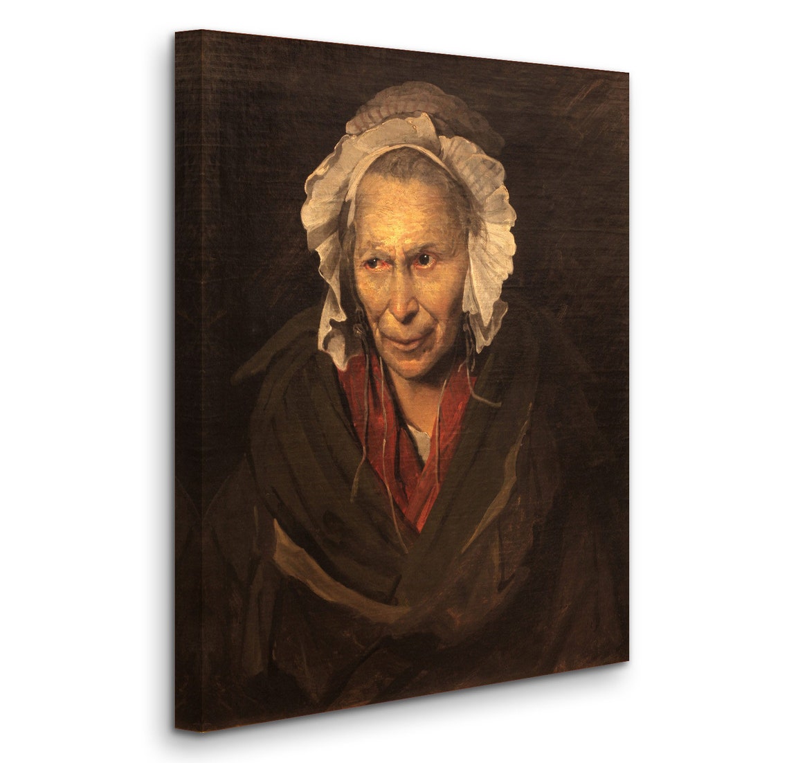 Théodore Géricault : Insane Woman 1822 Canvas Gallery | Etsy