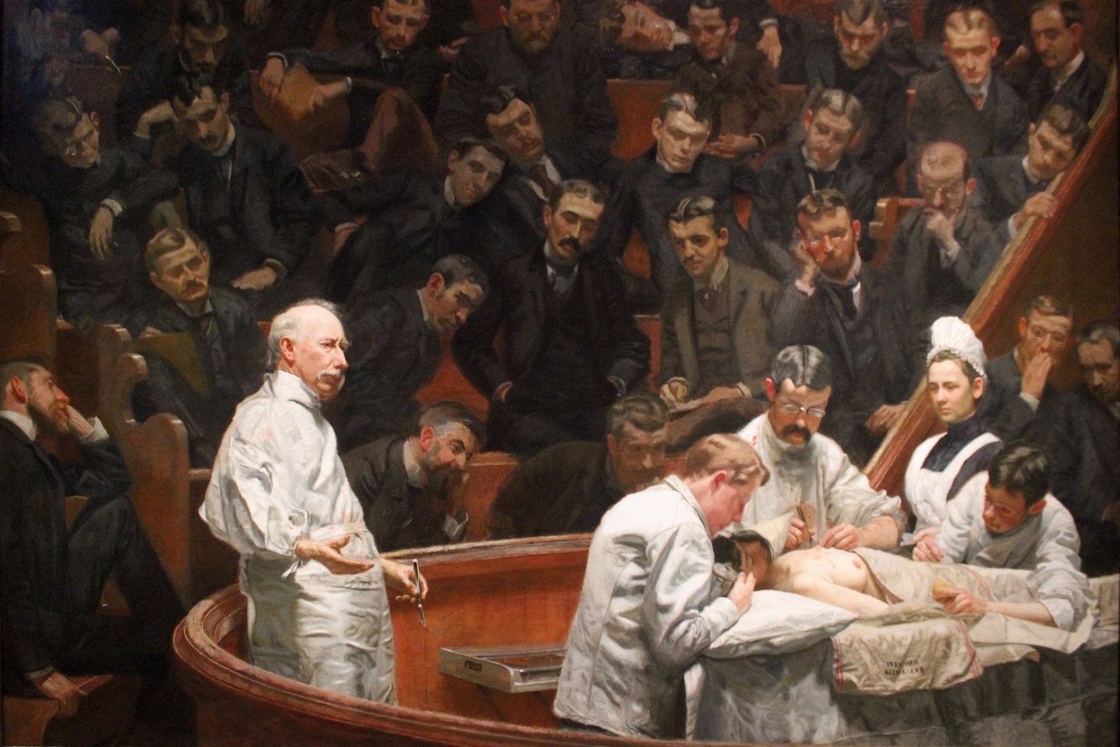 Thomas Eakins : the Agnew Clinic 1889 Canvas Gallery Wrapped | Etsy