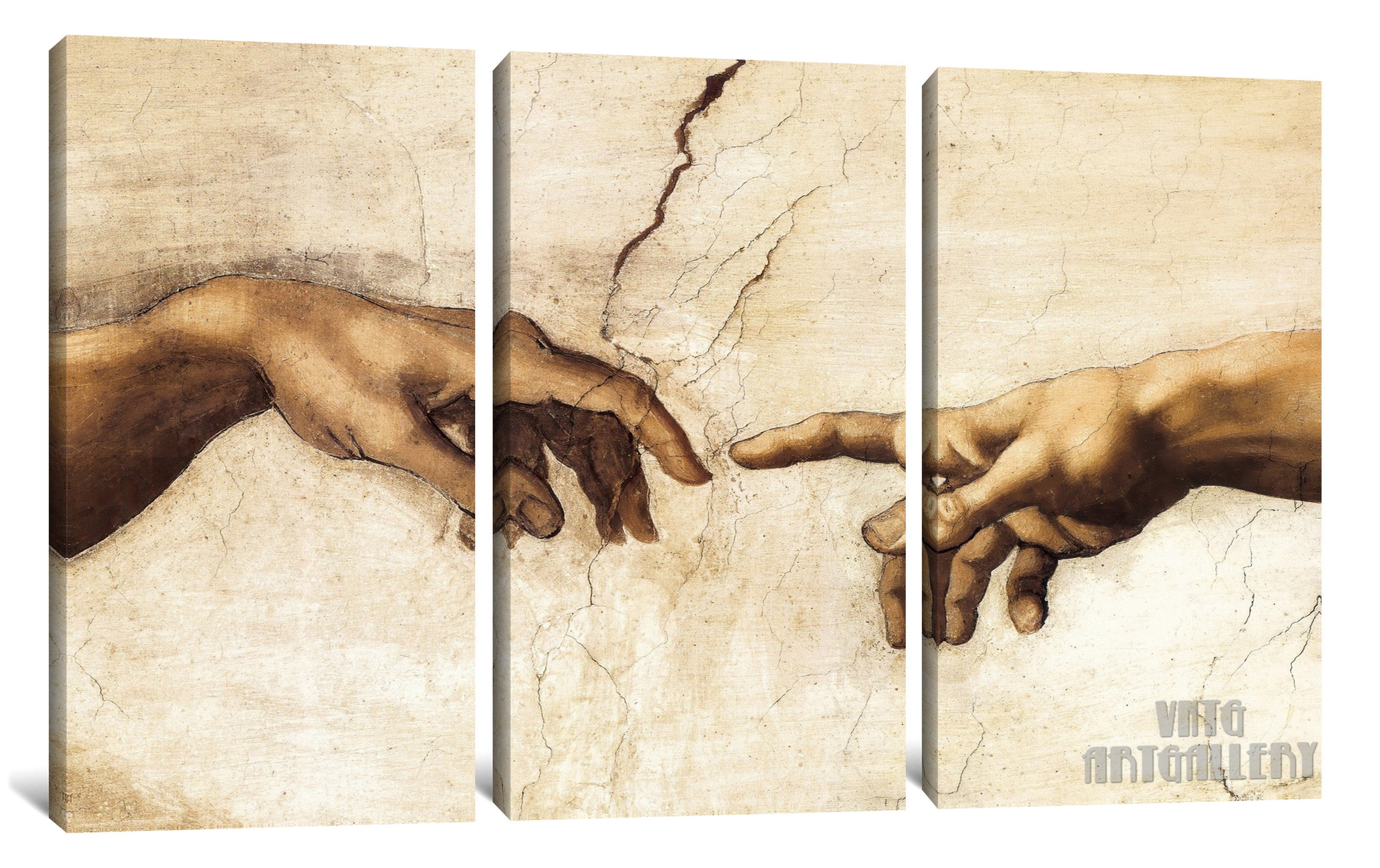 Michelangelo Sistine Chapel Hand Of God
